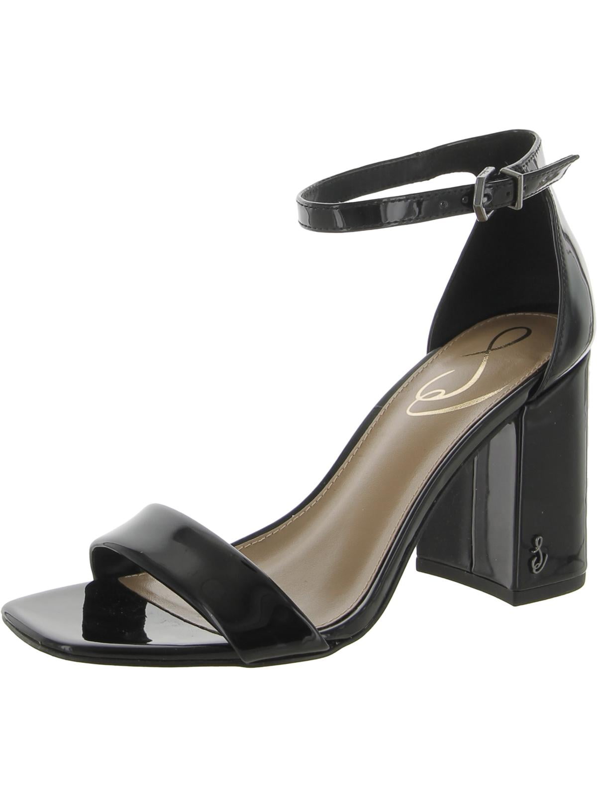 Sam Edelman Womens Daniella Suede Square Toe Dress Sandals - Walmart.com