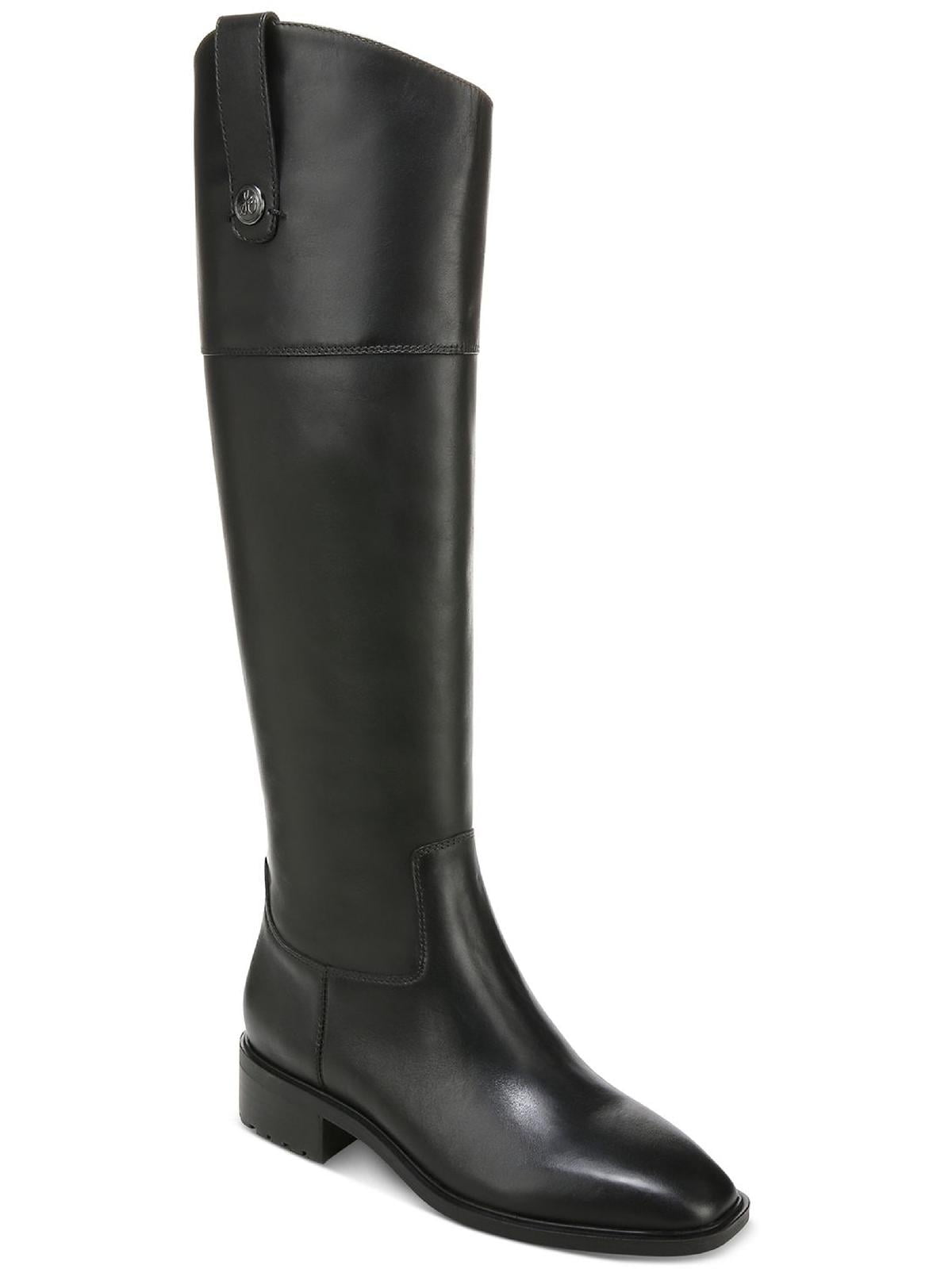 Sam Edelman Womens Drina Leather Riding Knee-High Boots - Walmart.com