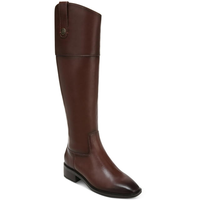 Sam Edelman Womens Drina Leather Riding Knee-High Boots - Walmart.com