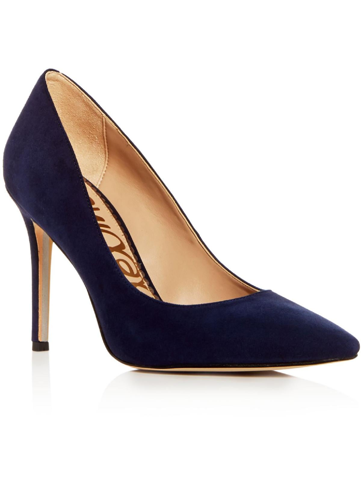 Sam Edelman Womens Hazel Suede Pointed Toe Pumps - Walmart.com