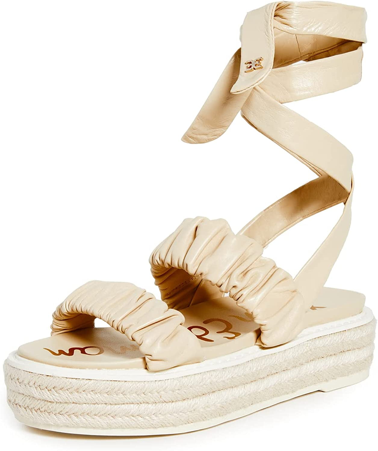 Sam Edelman Womens Kerin Platform Sandals 5.5 Sand - Walmart.com