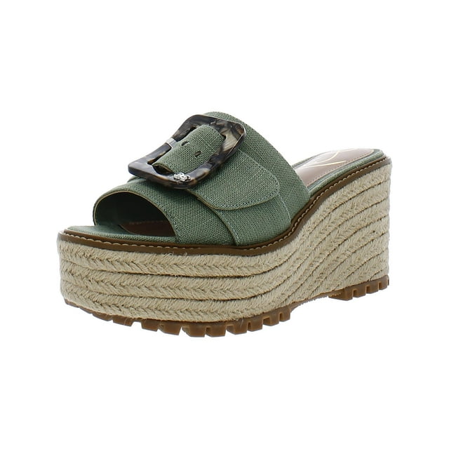 Sam Edelman Womens Livi Leather Flatform Platform Sandals - Walmart.com