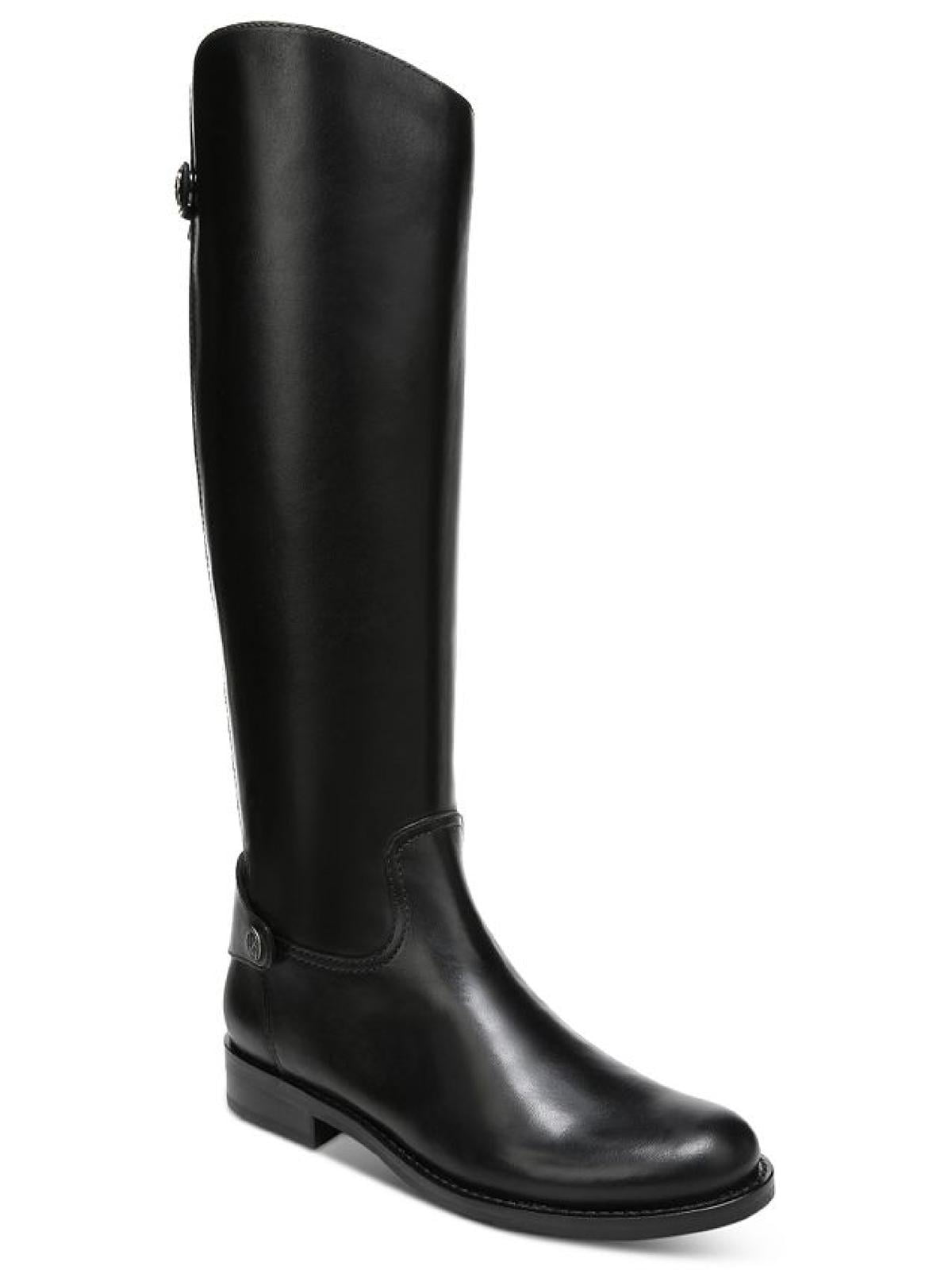 Sam Edelman Womens Mikala Leather Riding Knee-High Boots - Walmart.com