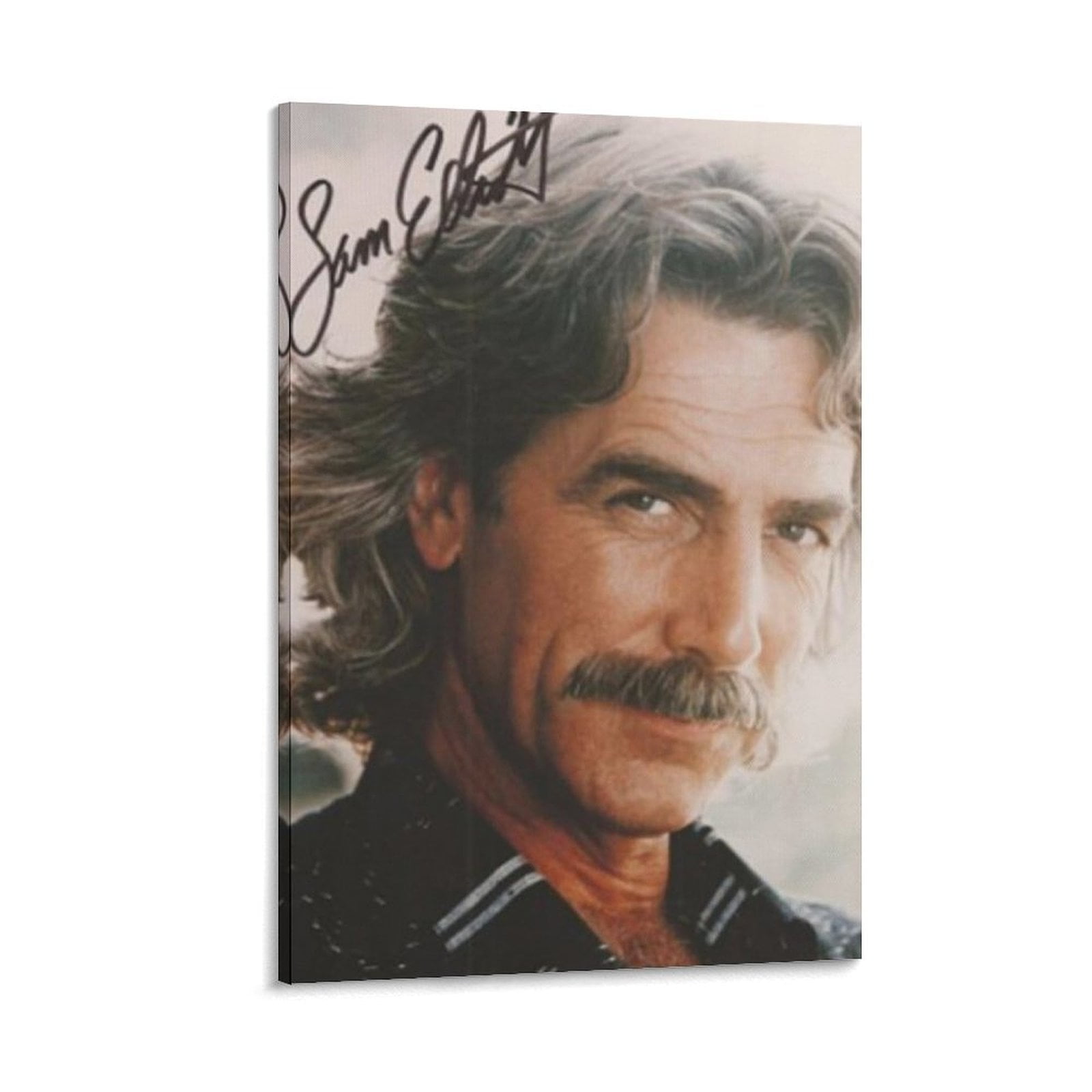 Sam Elliott Autograph Poster Picture Print Canvas Poster Wall Paint Art ...