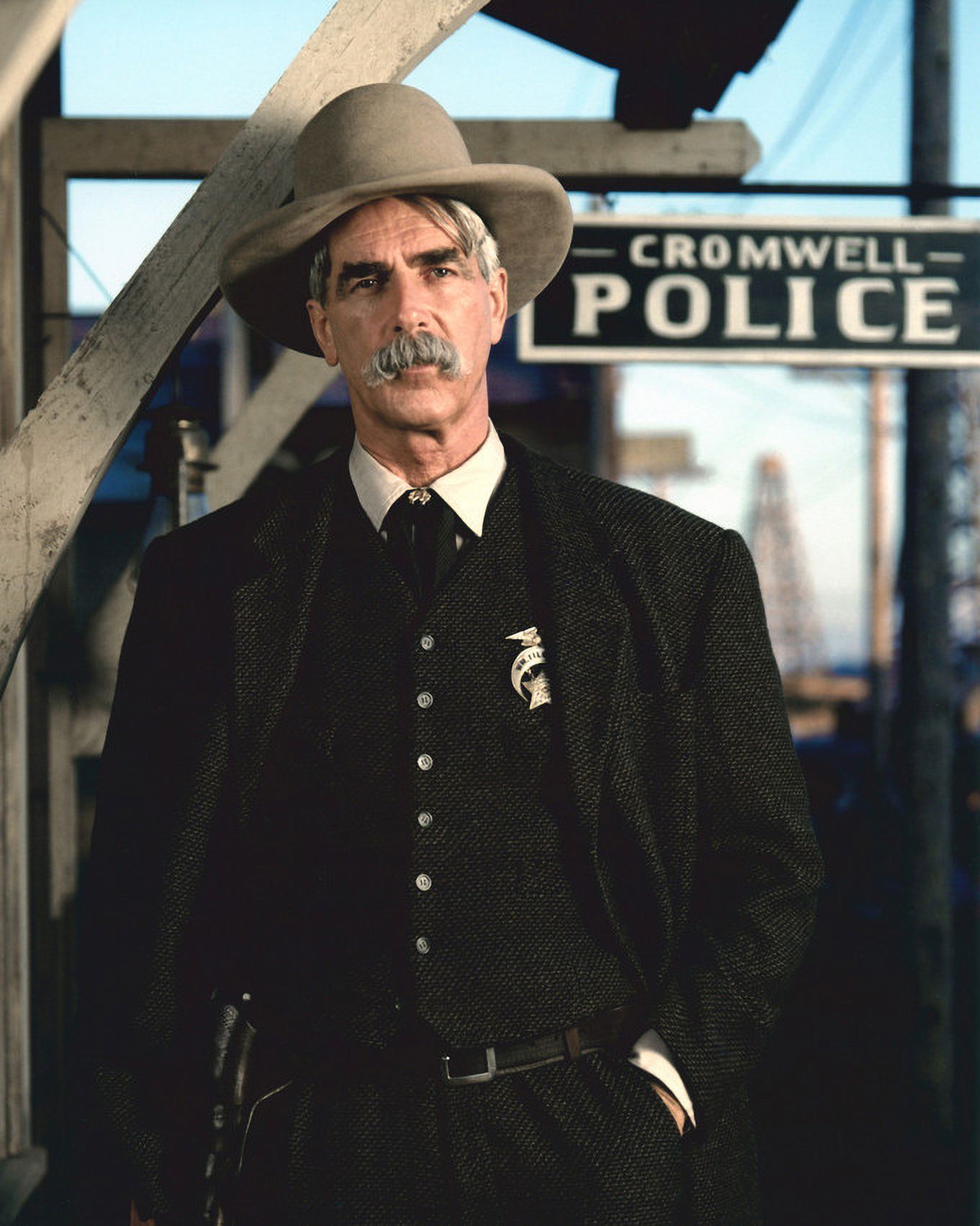 Sam Elliott In You Know My Name In Western Suit In Cromwell Ok 24X36 ...