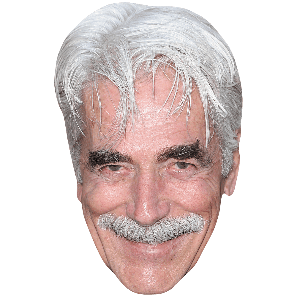 Sam Elliott (Smile) Flat Cardboard Face - Walmart.com