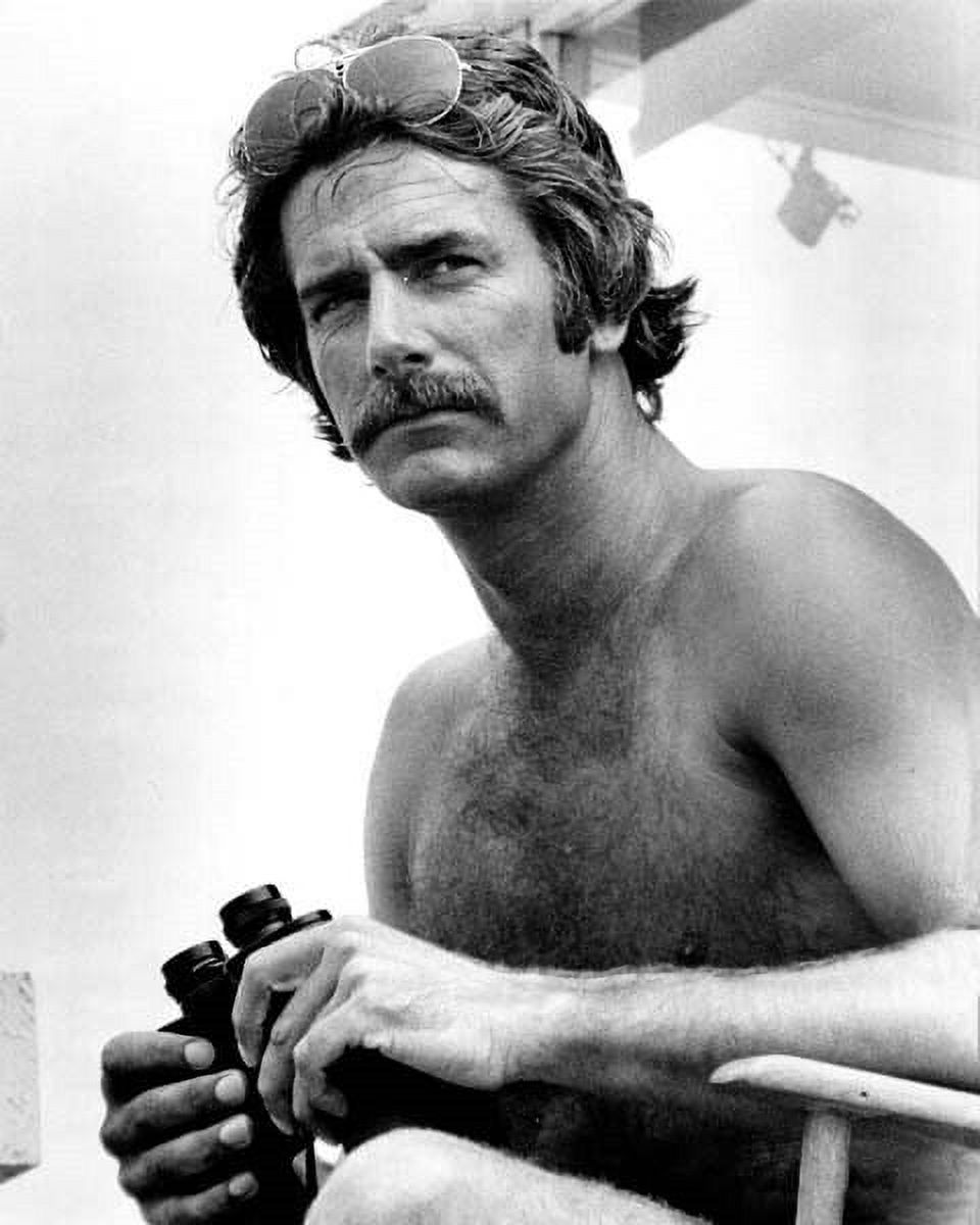 Sam Elliott bare chested manning lifeguard tower 1976 Lifeguard 24x36 inch poster - Walmart.com