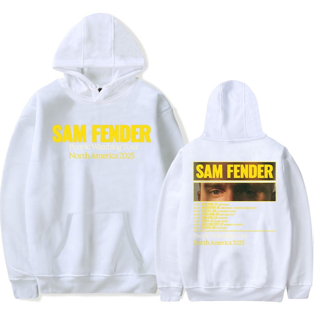 Sam Fender People Watching Tour 2025 Hoodie: Vintage inspired Casual ...