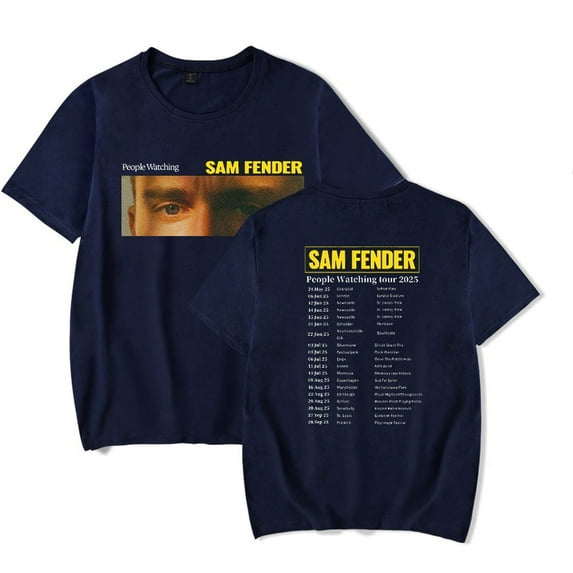 Sam Fender People Watching Tour 2025 Indie Rock Merch Unisex Short ...