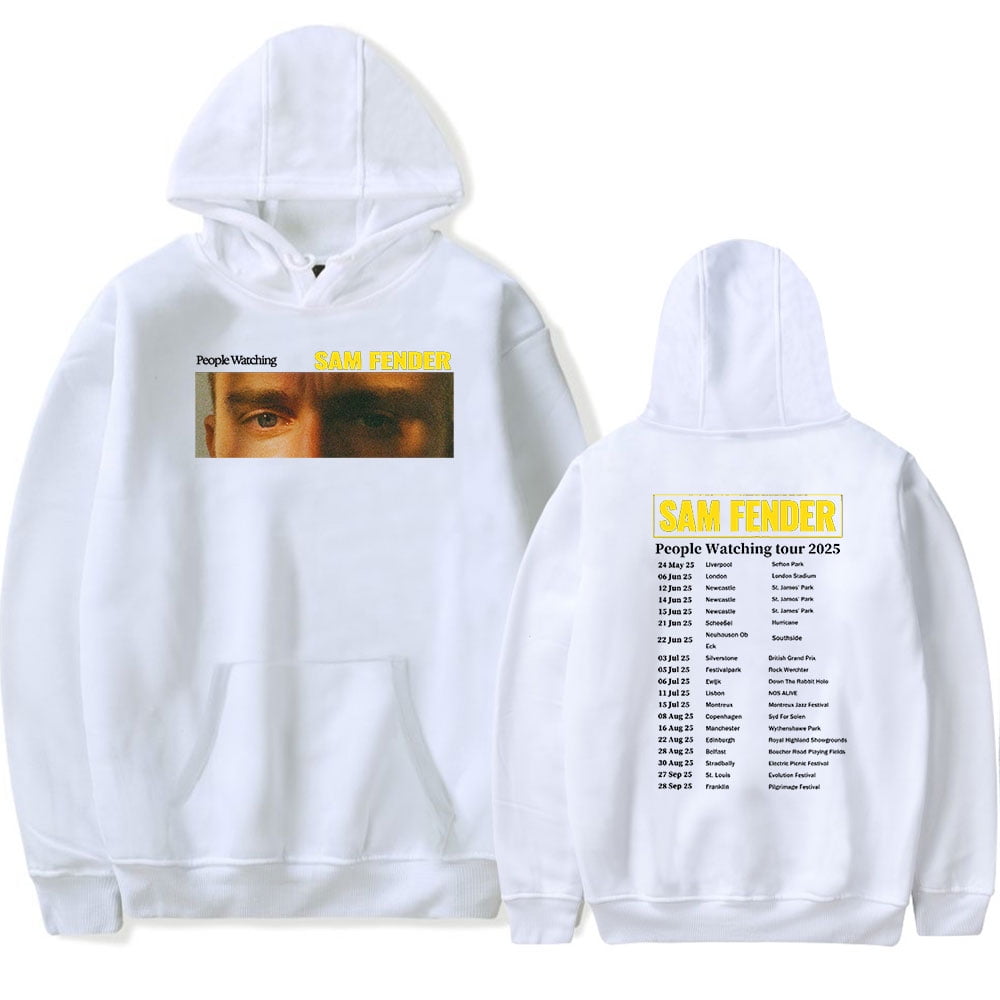 Sam Fender People Watching tour 2025 Hoodies Merch Women Men Long ...