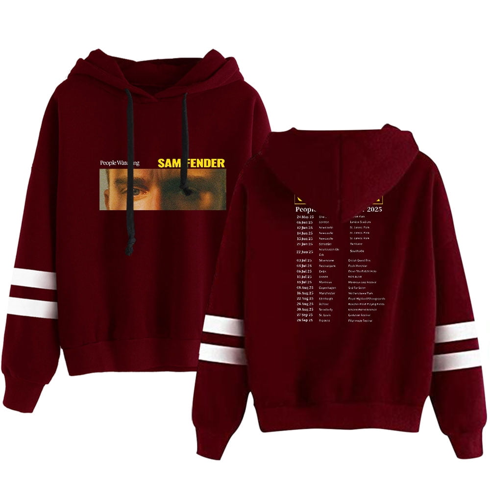 Sam Fender People Watching tour 2025 Merch Men/Women Hooded Sweet ...