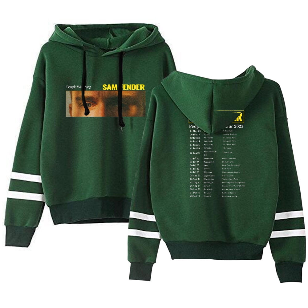 Sam Fender People Watching tour 2025 Merch Men/Women Hooded Sweet ...