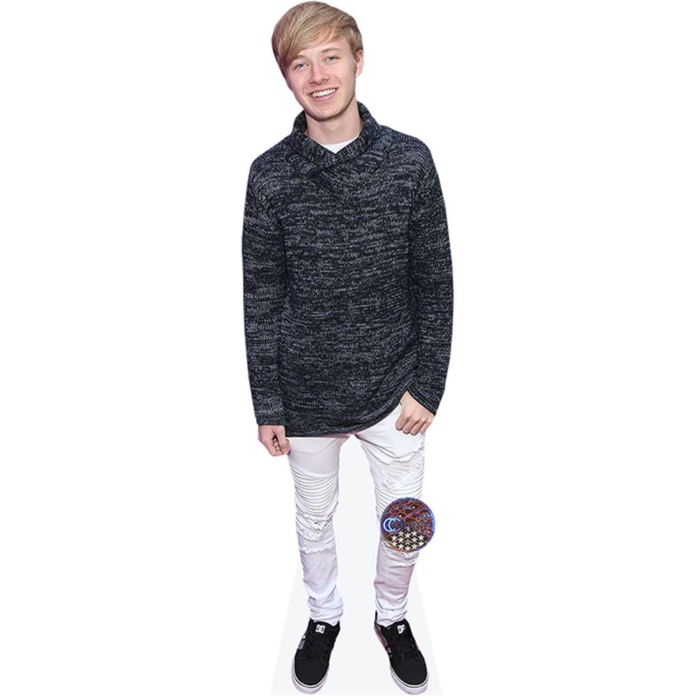 Sam Golbach (White Jeans) Mini Cardboard Cutout Standee - Walmart.com