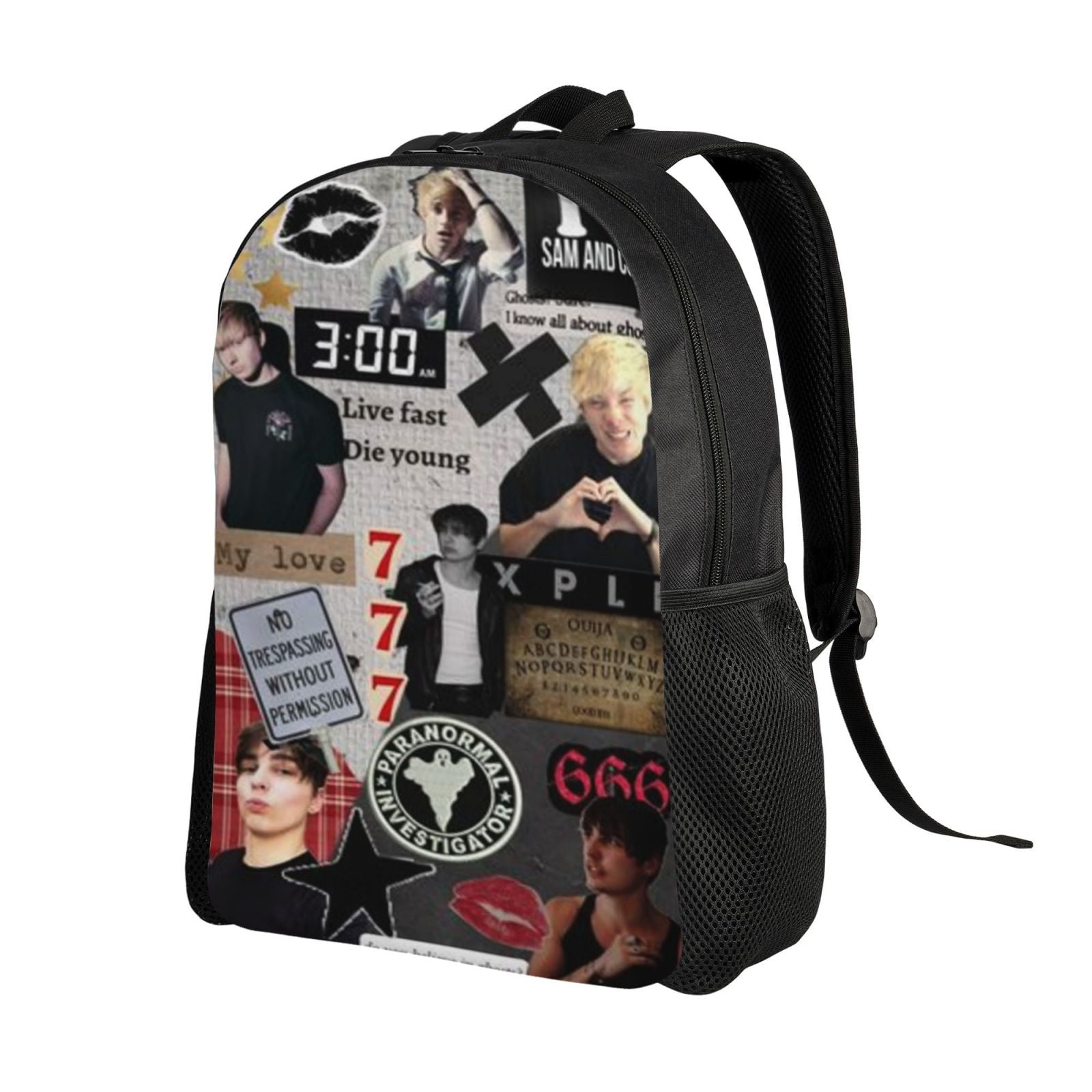 Sam Golbach and Colby Brock Multipurpose backpack with reflective ...