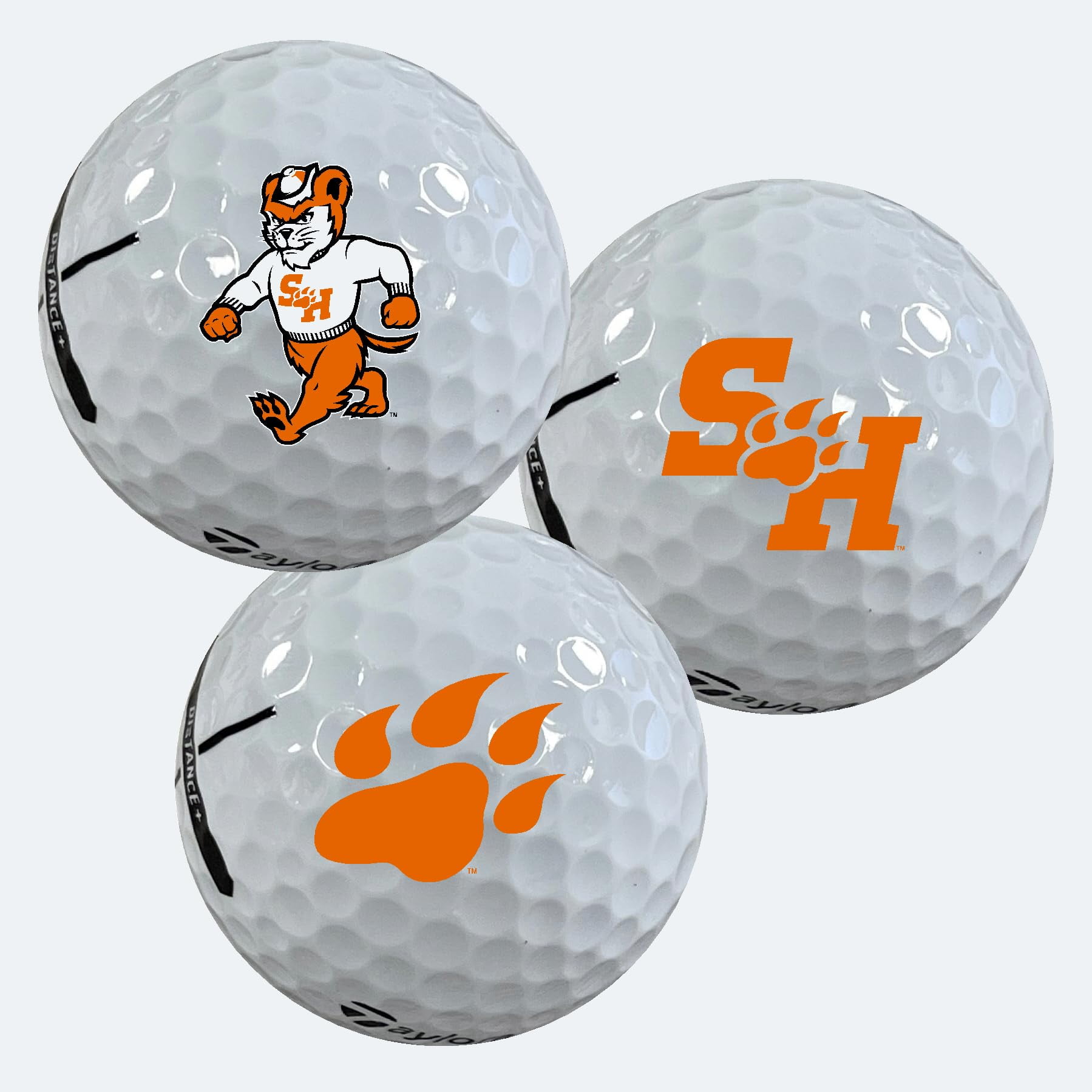 Sam Houston State University Bearkats Logo Edition Taylormade Distance+ ...