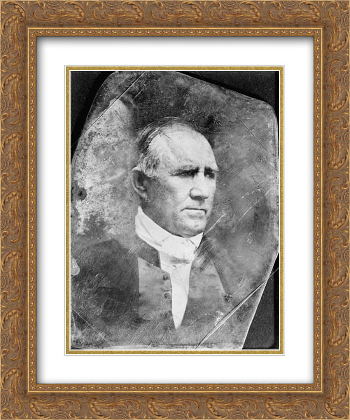 Sam Houston, head-and-shoulders portrait, three-quarters to the right ...
