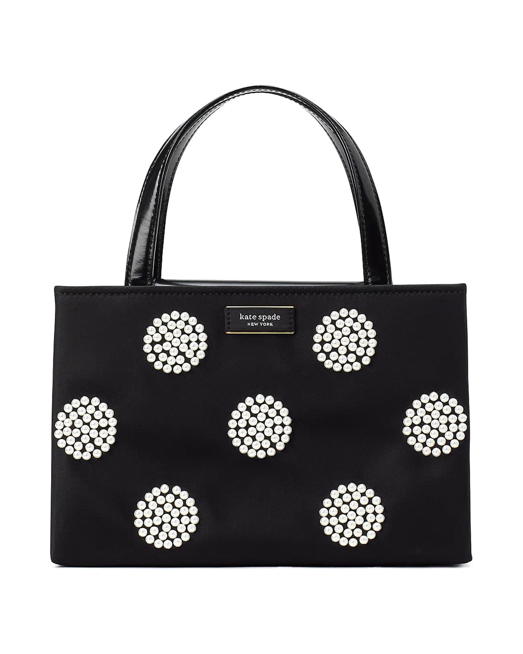Sam Icon Pearl Embellished Nylon Small Tote - Walmart.com