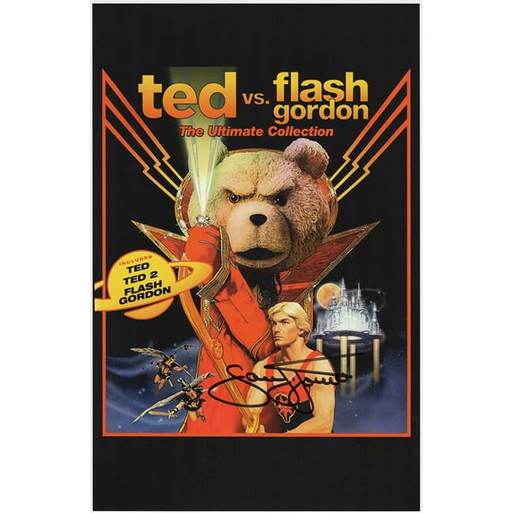Sam J. Jones Signed Ted vs Flash Gordon The Ultimate Collection DVD ...