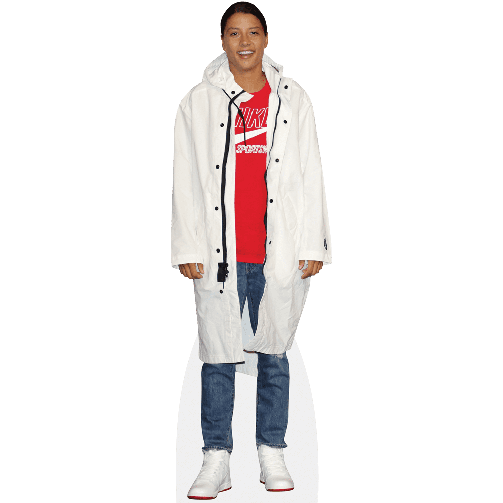 Sam Kerr (White Coat) Lifesize Cardboard Cutout Standee - Walmart.com