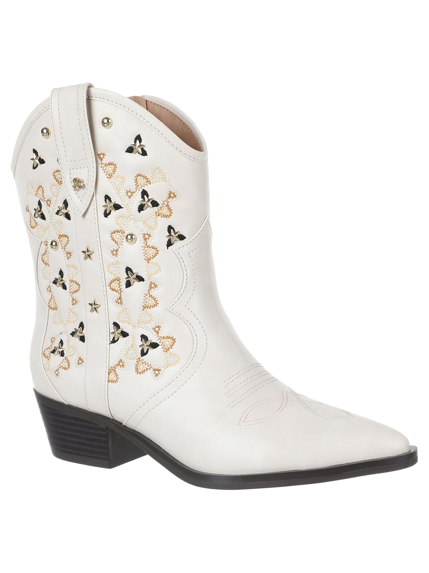 Sam & Libby Women's Livie Embellished Western Bootie - Walmart.com
