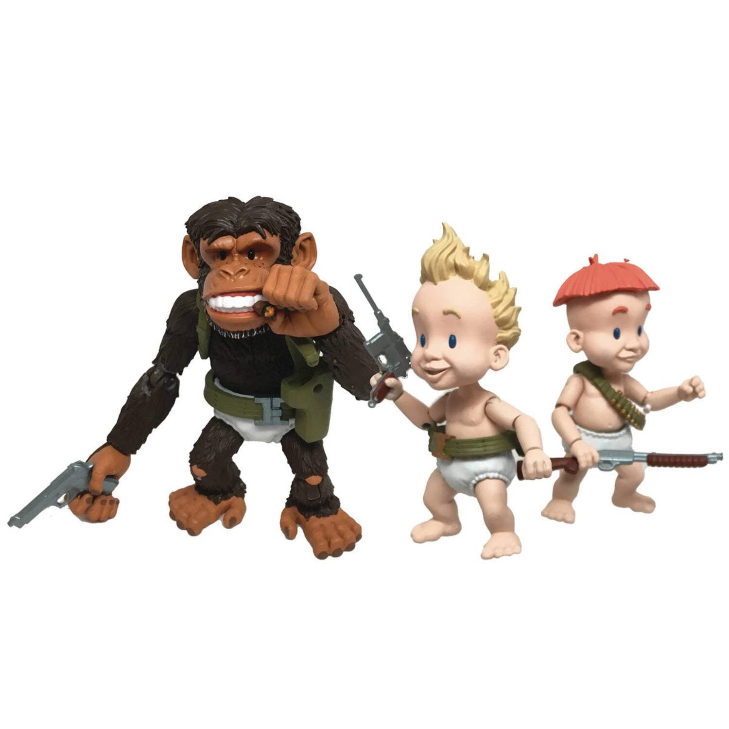Sam & Max Wv 2 Rubber Pants Commandos DX Figure Set - Walmart.com