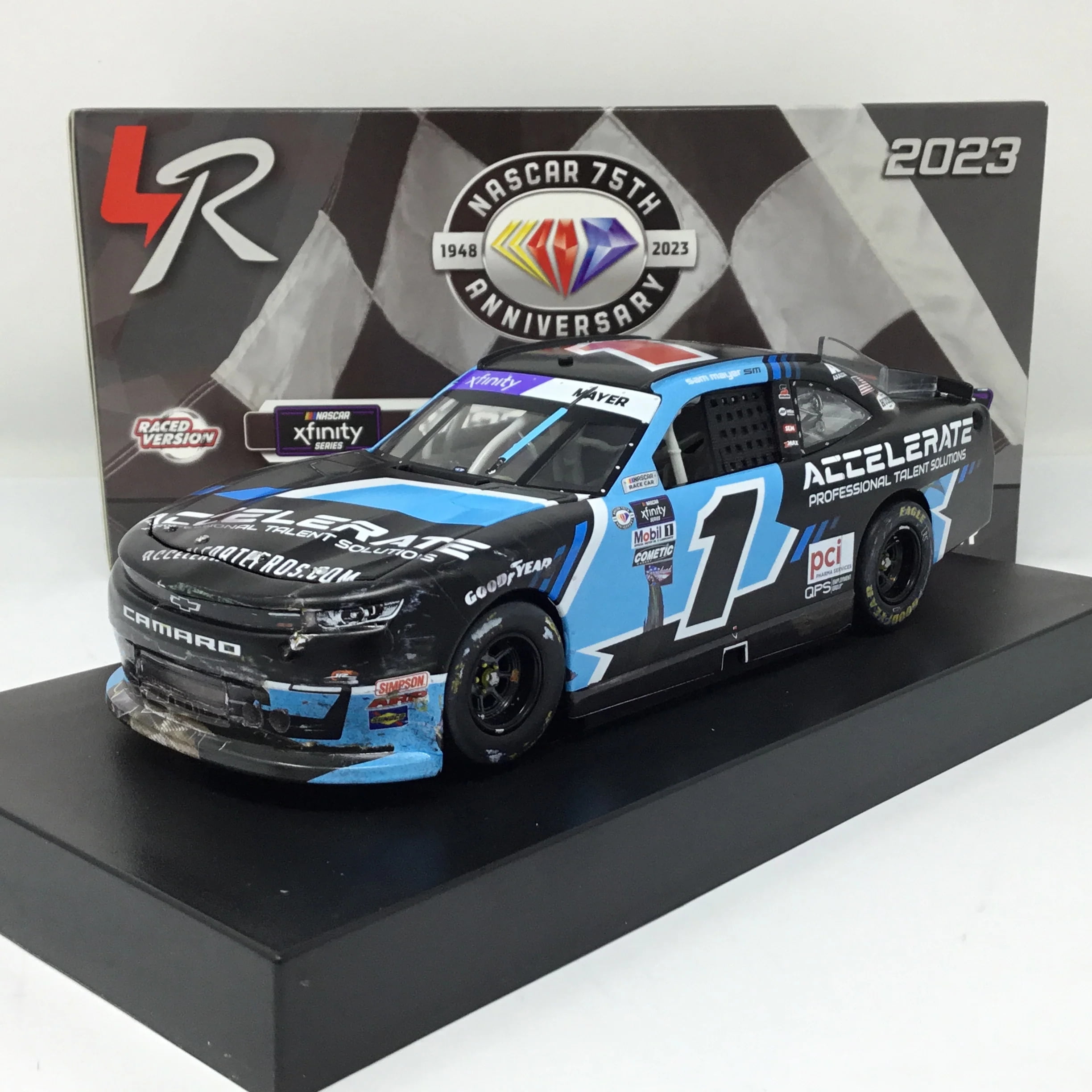 Sam Mayer 2023 Accelerate Road America Race Win 1:24 Diecast - Walmart.com