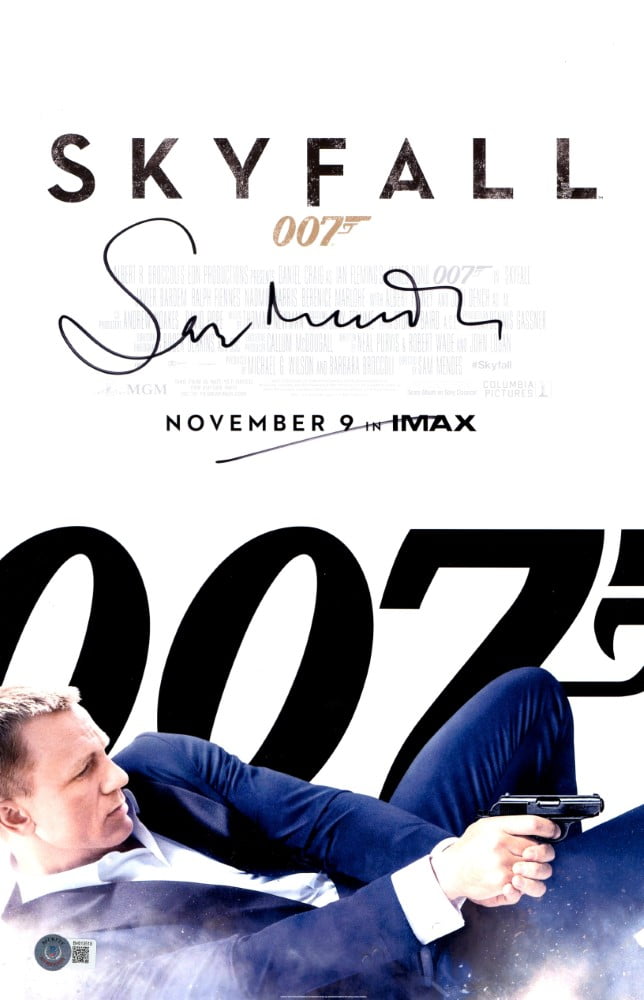 Sam Mendes Signed Autograph 11X17 Photo James Bond Skyfall Director BAS BH013510 - Walmart.com
