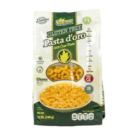 Sam Mills Elbow Corn Pasta, Gluten Free-3 x 12 oz - Walmart.com