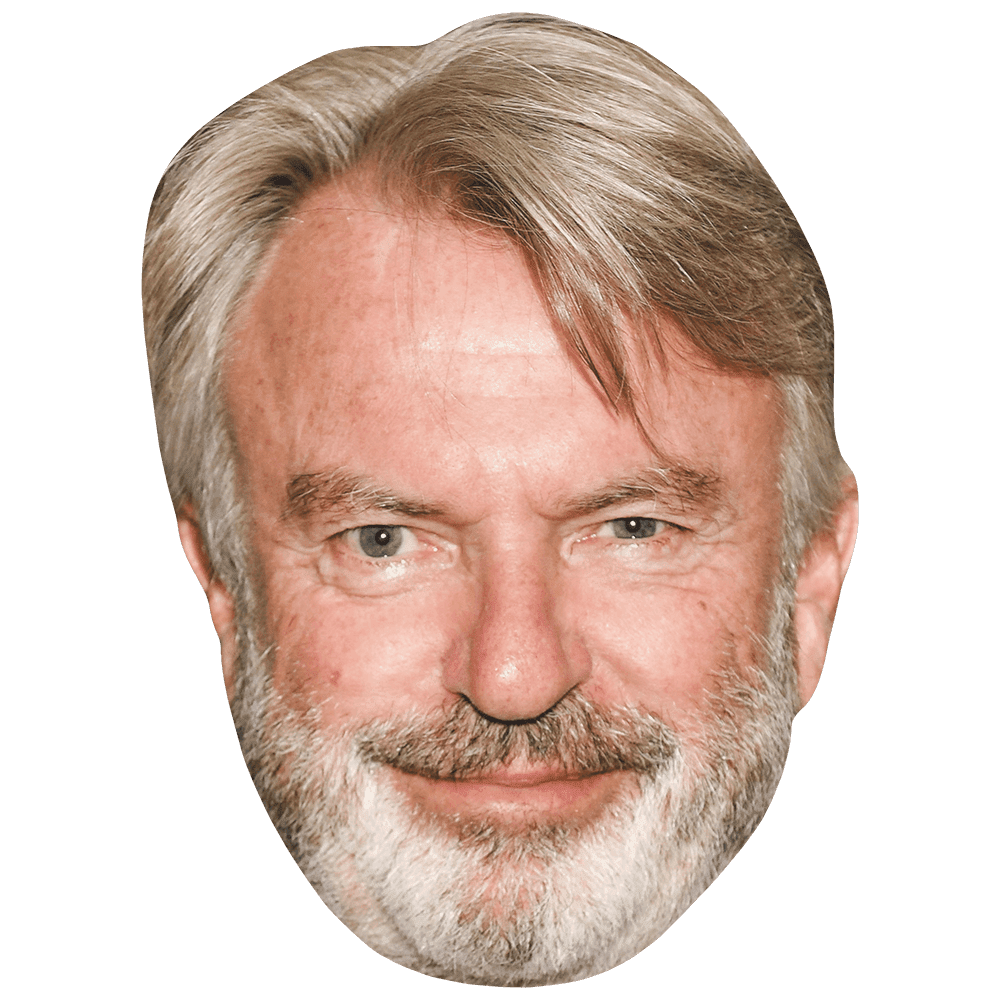 Sam Neill (Beard) Flat Cardboard Face - Walmart.com