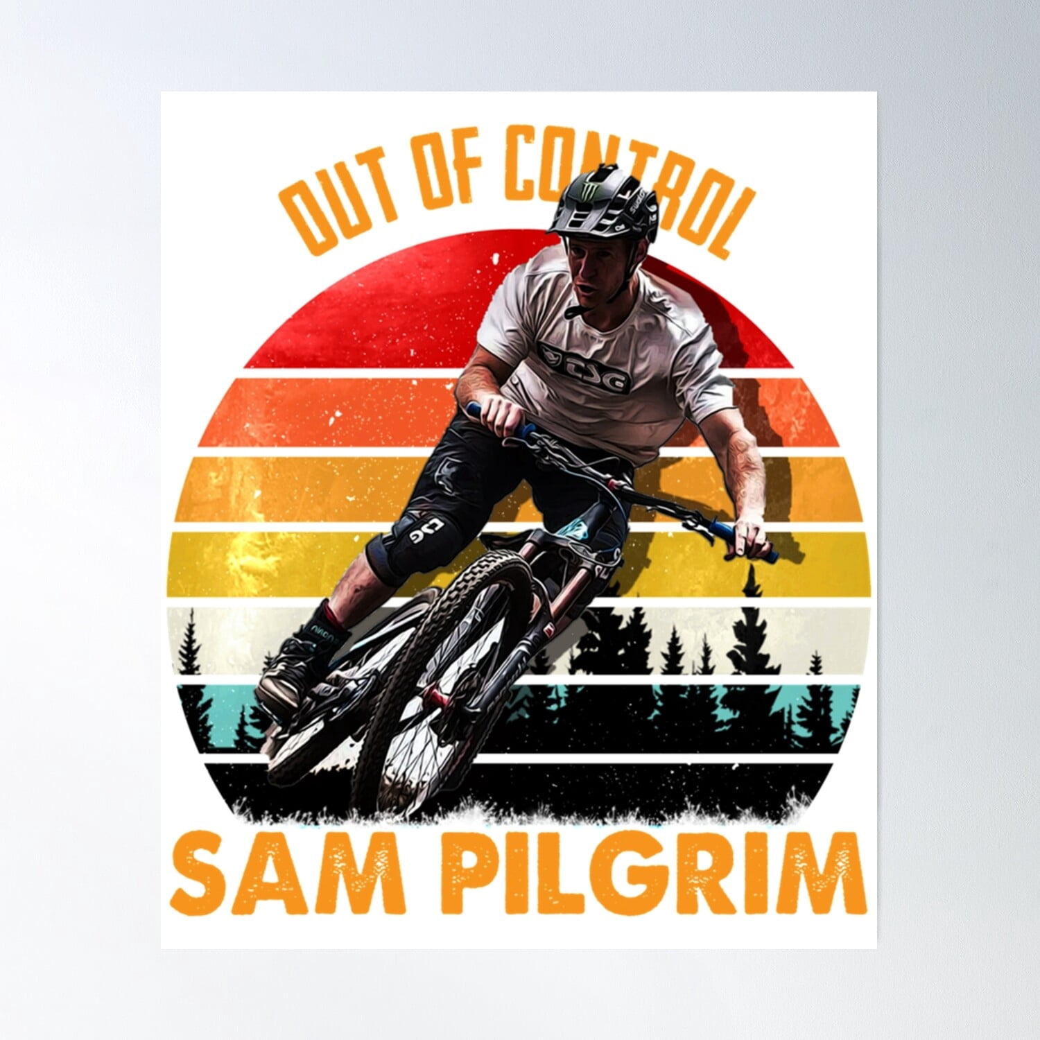 Sam Pilgrim Champion Poster Wall Art, Modern Wall Decor, 12x18 UNFRAMED ...