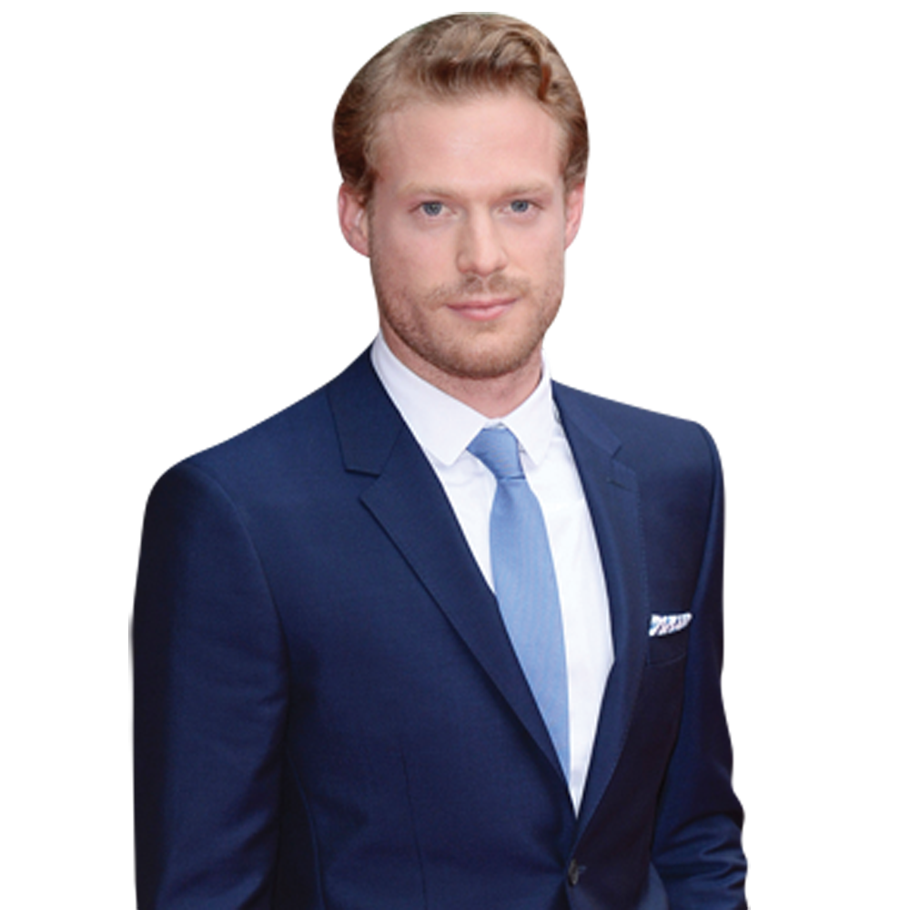 Sam Reid (Blue Suit) Half Body Buddy Cutout - Walmart.com
