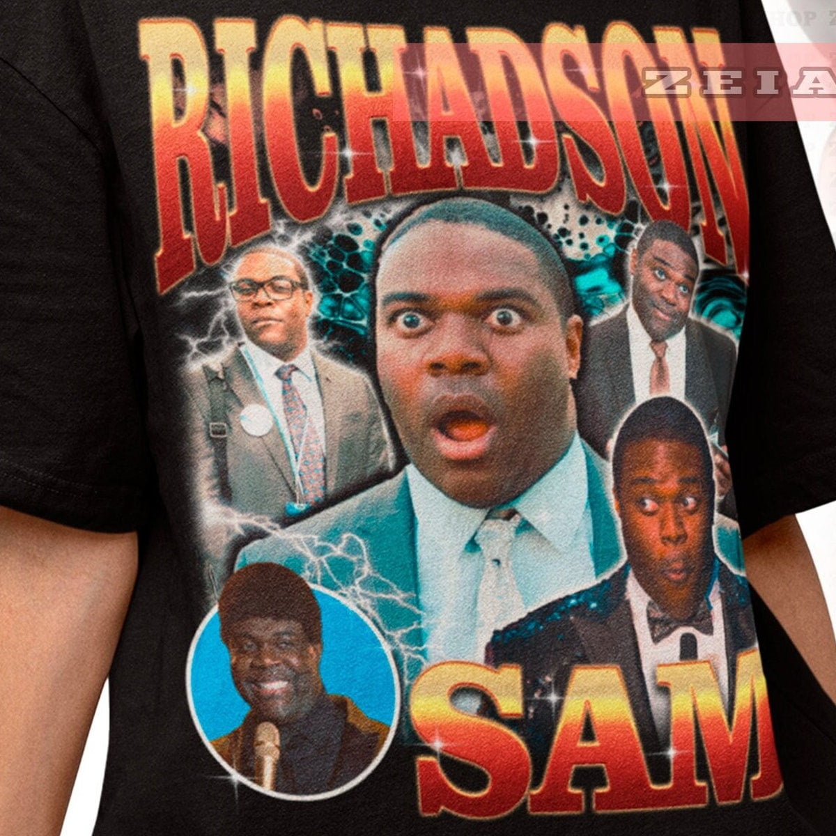 Sam Richardson Retro 90s Shirt - Sam Richardson Merch - Sam Richardson ...