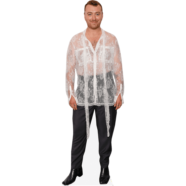 Sam Smith (White Top) Mini Cardboard Cutout Standee - Walmart.com
