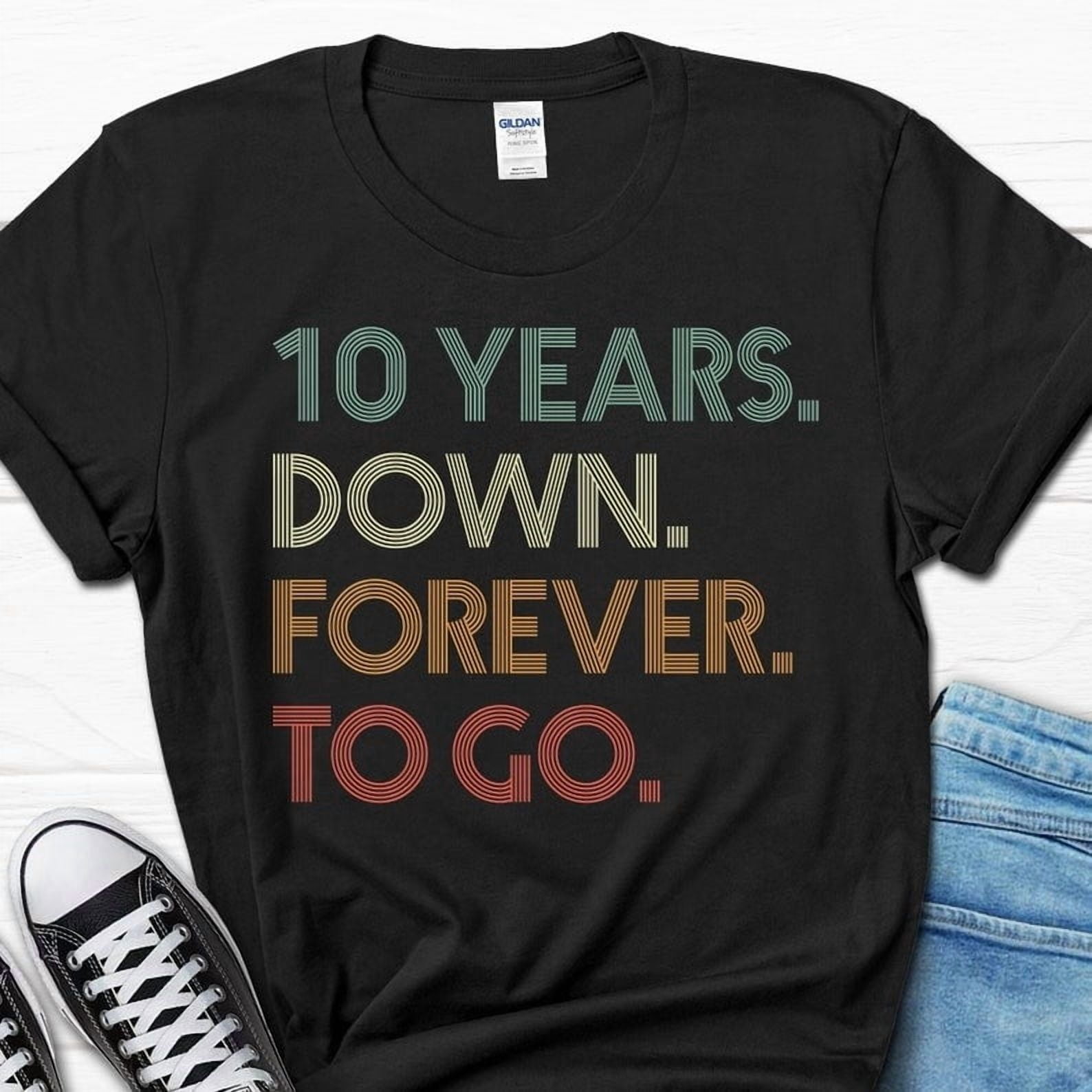 Sam Soft 2025/10Th Year Wedding Anniversary Shirt, 10 Years Down Gift ...