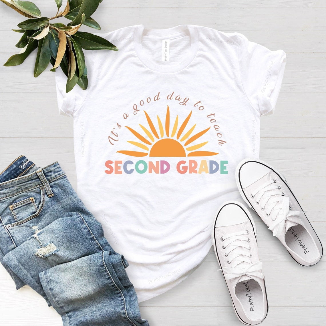 Sam Soft 2nd Grade Teacher Shirt, Second Grade Teacher Shirt, 2nd Grade ...