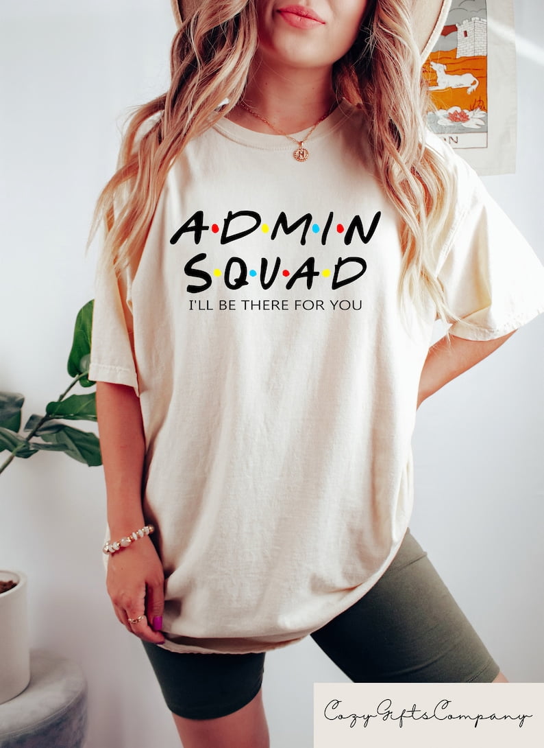 Sam Soft Admin Squad Shirt, Office Squad Shirts, Office Team Shirts ...