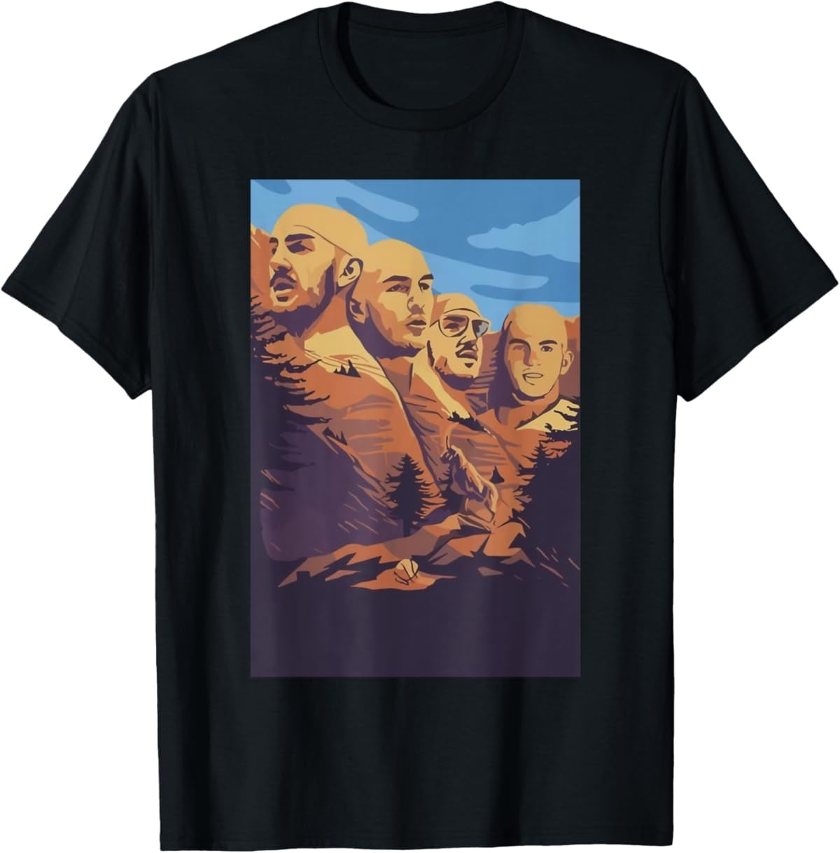 Sam Soft Alex Face Caruso Mount Rushmore Basketball T-Shirt Full Size S ...