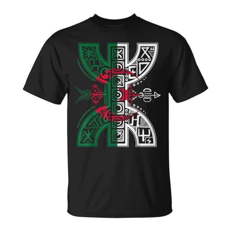 Sam Soft Algerian Flag Yaz Amazigh Roots Proud Berber T Shirt - Walmart.com
