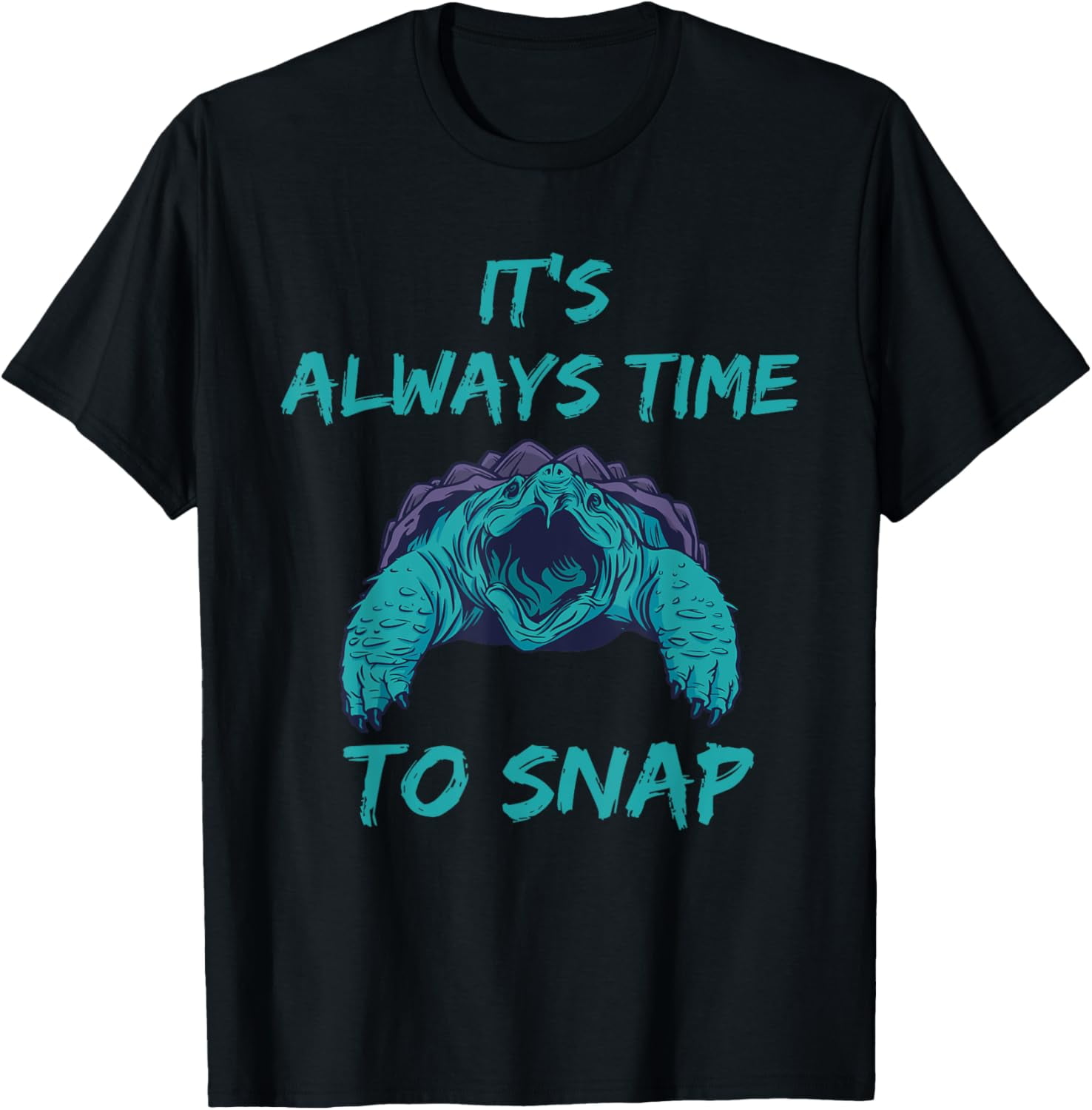 Sam Soft Aligator Snapping Turtle Time To Snap Snapping Turtle Lover T ...