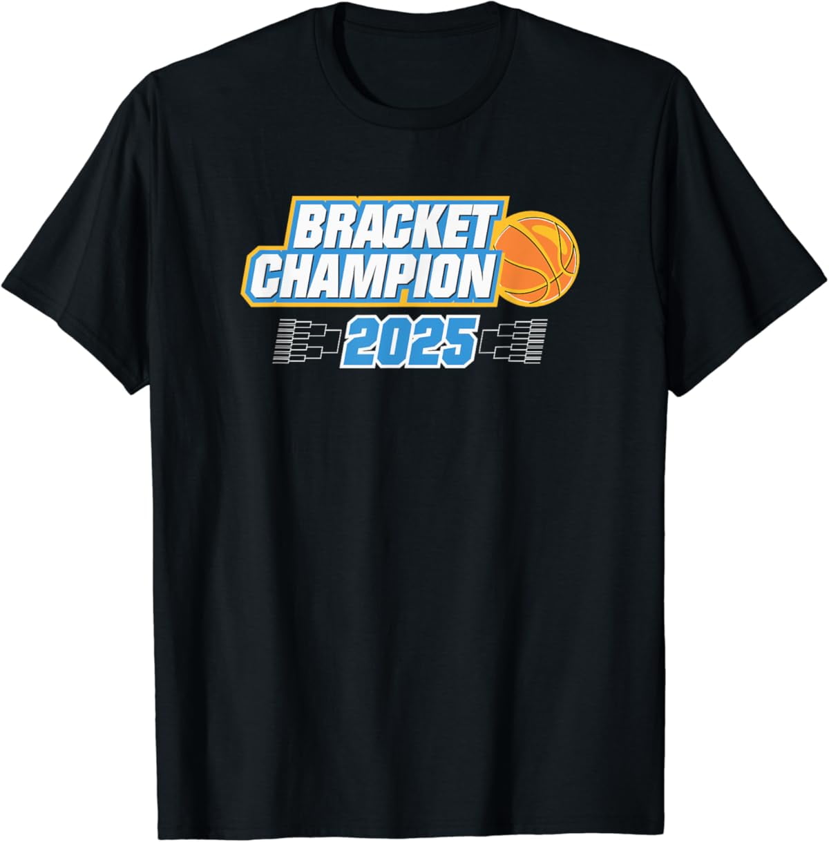 Sam Soft Basketball Bracket Champion 2025 T-Shirt - Walmart.com
