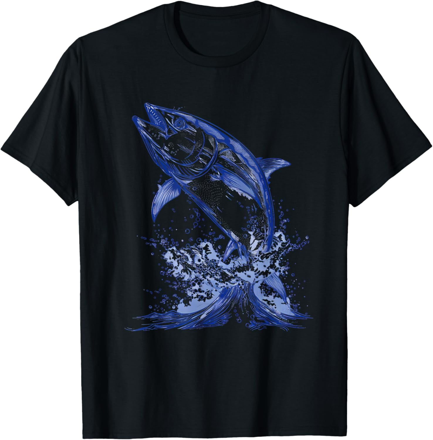 Sam Soft Bluefin Tuna Ocean Sea Tuna Motif Artwork Sea Ocean Animal T ...