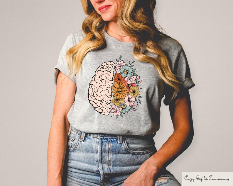 Sam Soft Brain Anatomy T-shirt, Nurse Sweatshirt, Womens Nursing School ...