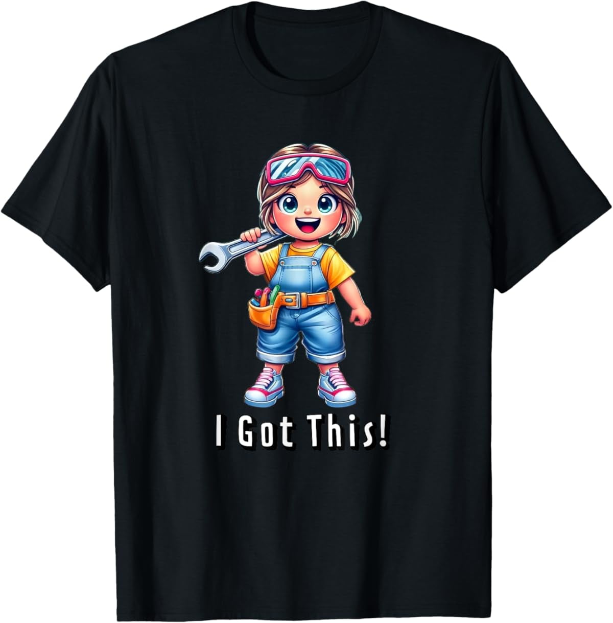 Sam Soft Car Girl Mechanic Tools I Got This Stem Graphic Tee T-Shirt ...
