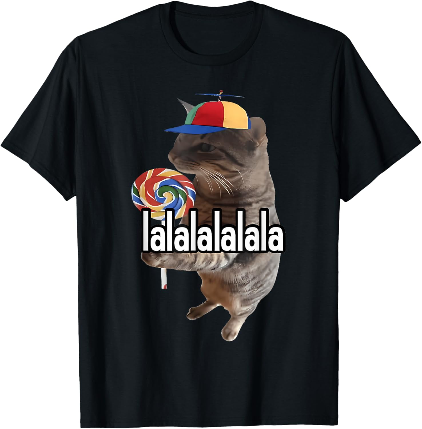 Sam Soft Cat With Lollipop T-Shirt - Walmart.com