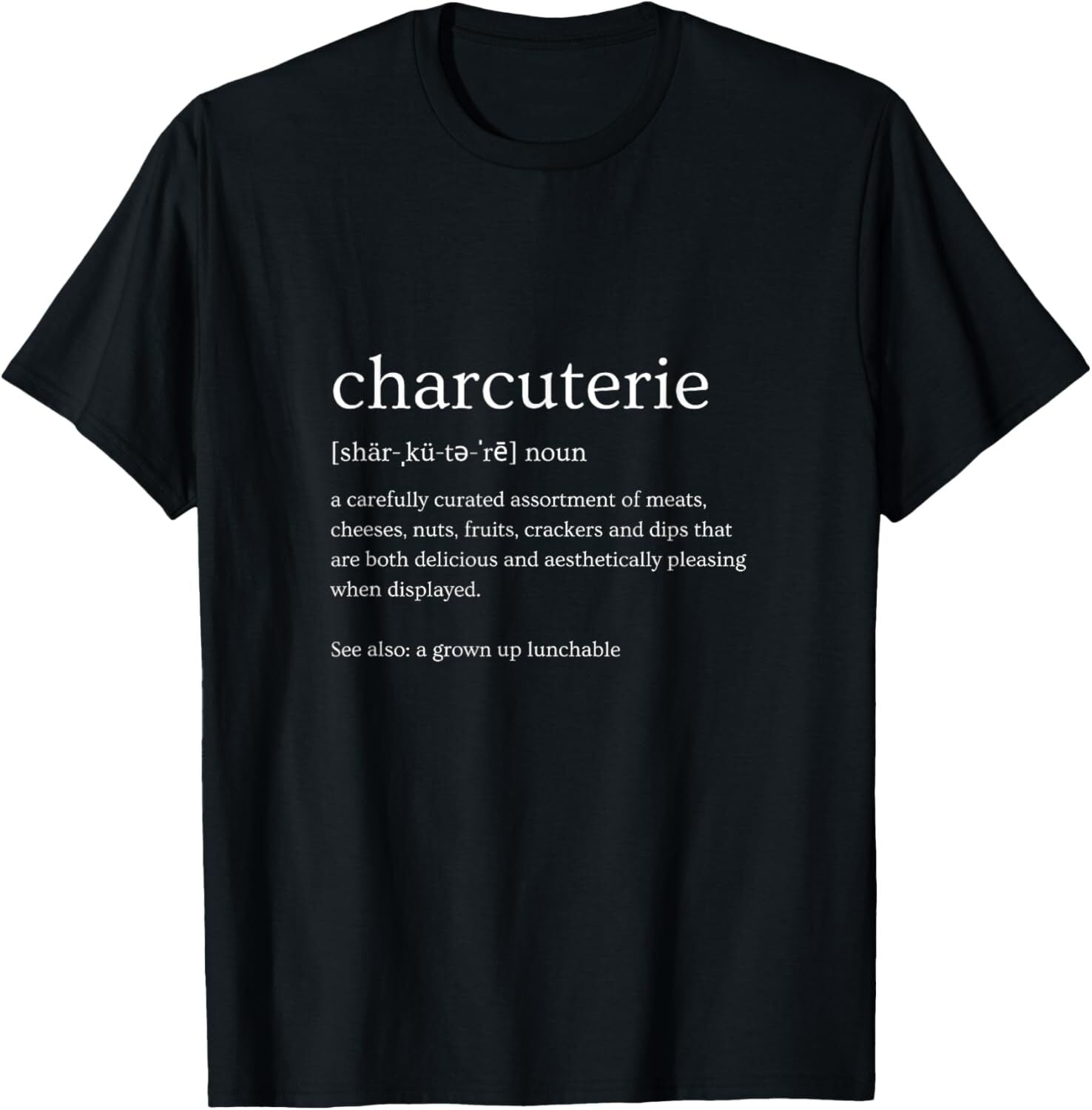 Sam Soft Cheese Board Designs Charcuterie Definition T-Shirt - Walmart.com