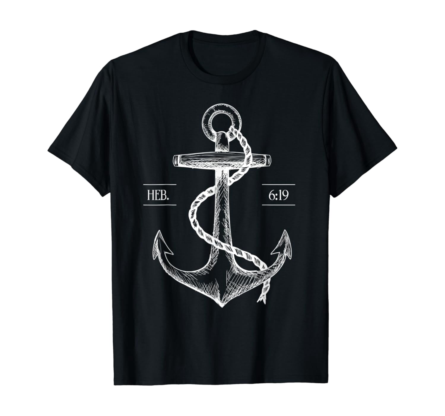 Sam Soft Christ Is the Anchor of My Soul Hope Faith Anchored T Shirt ...