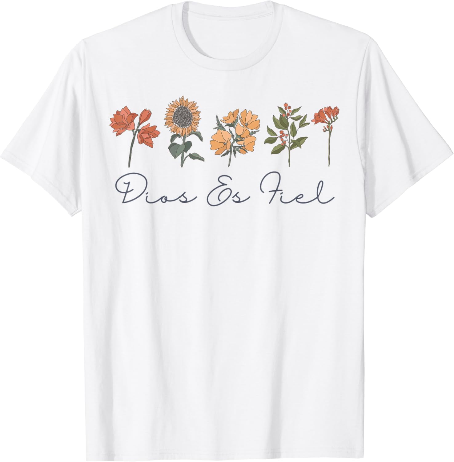 Sam Soft Christian Bible Verse In Spanish Dios Es Fiel Cristianos T ...