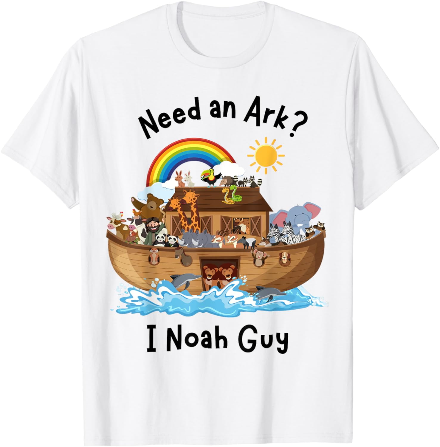 Sam Soft Christian Faith Noah's Ark Sunday School Student Teacher T-Shirt - Walmart.com