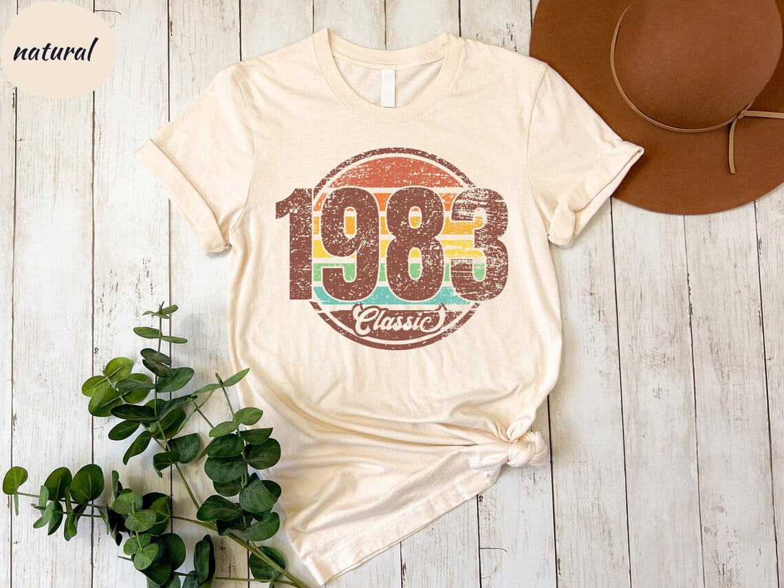 Sam Soft Classic 1983 Original Part Tee, Vintage 1983 Shirt, 42th ...