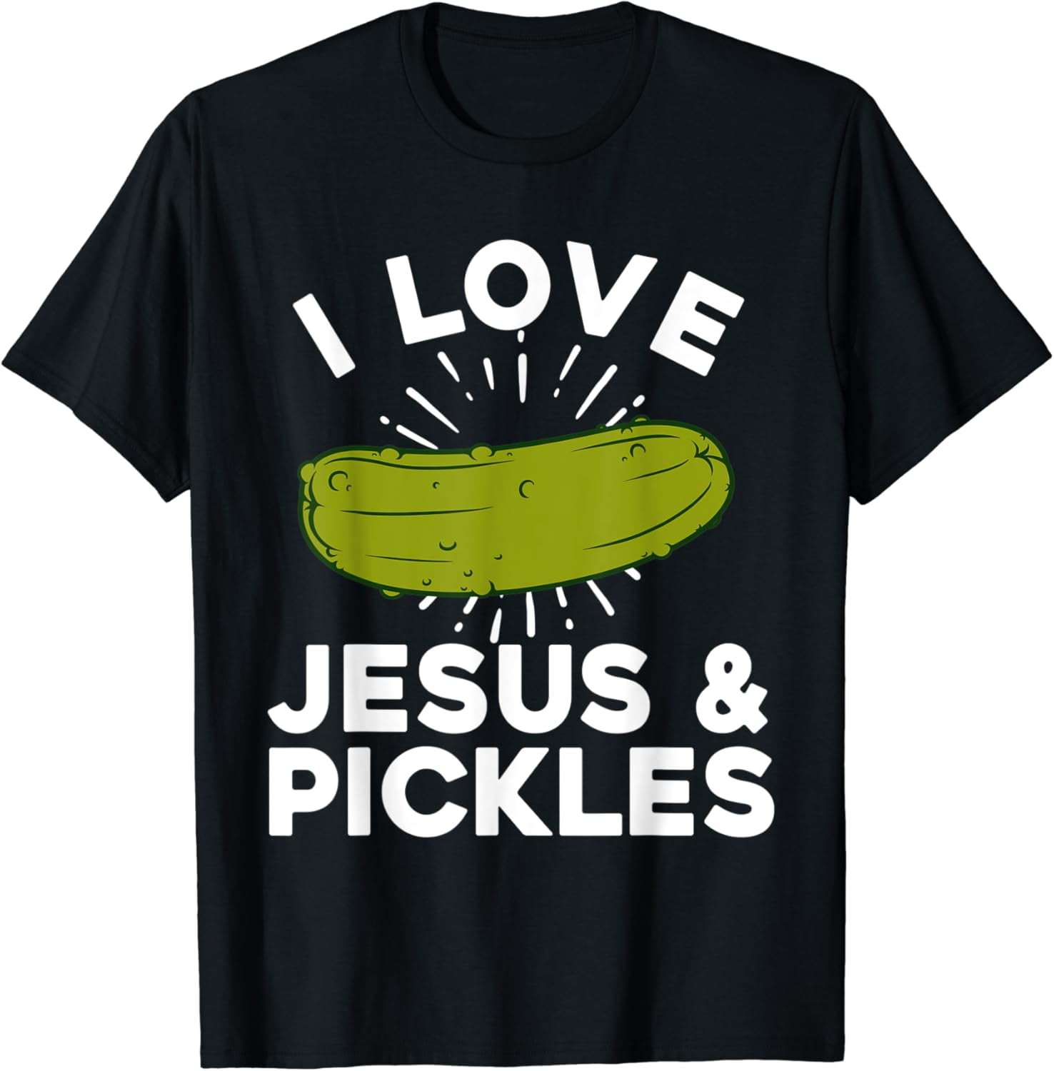 Sam Soft Cute Pickle Design For Men Women Christ Pickle Lovers T-Shirt ...